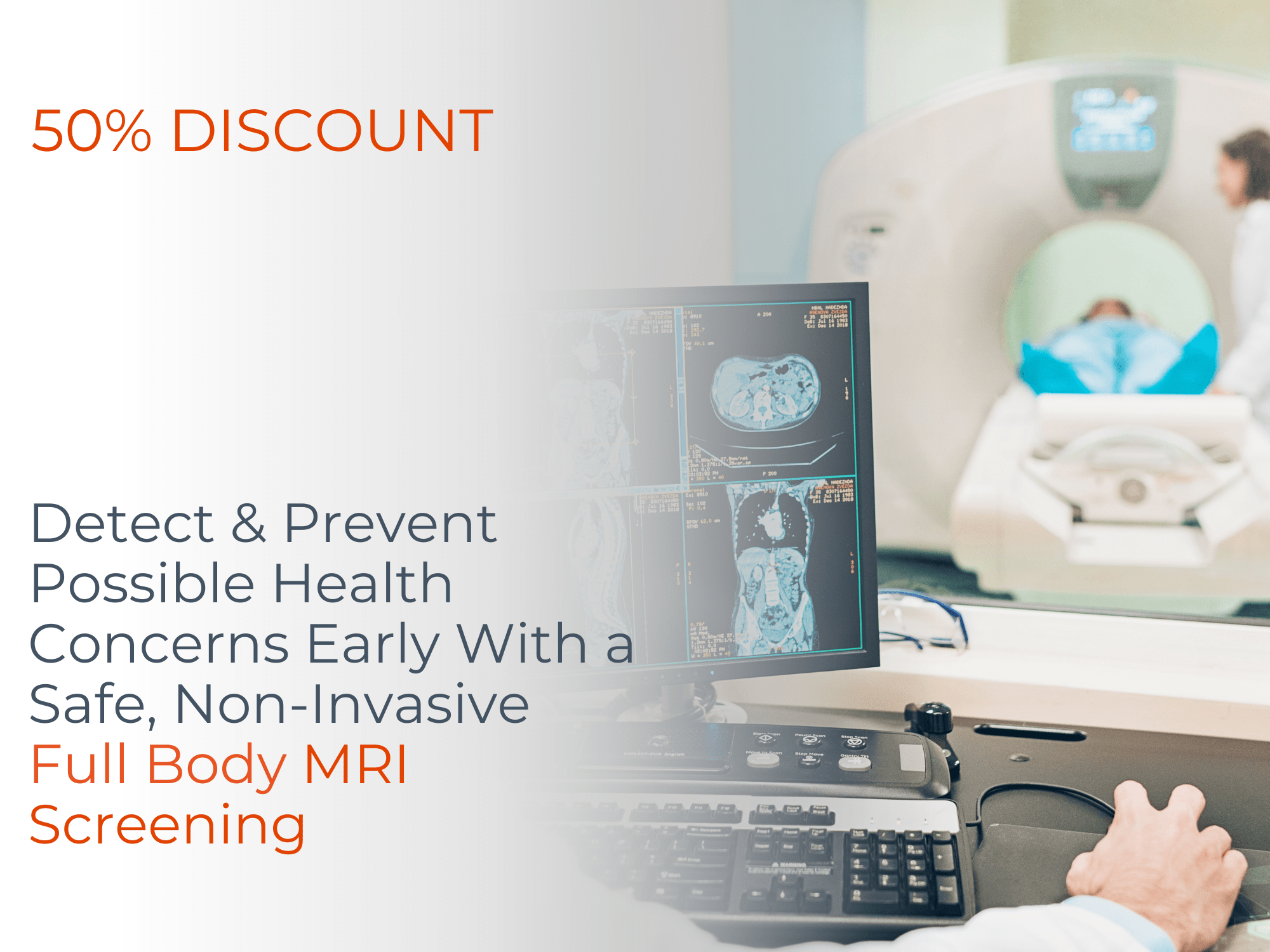 Flat 50% Off on Full Body MRI Screening - Zia Medical Center, Dubai
