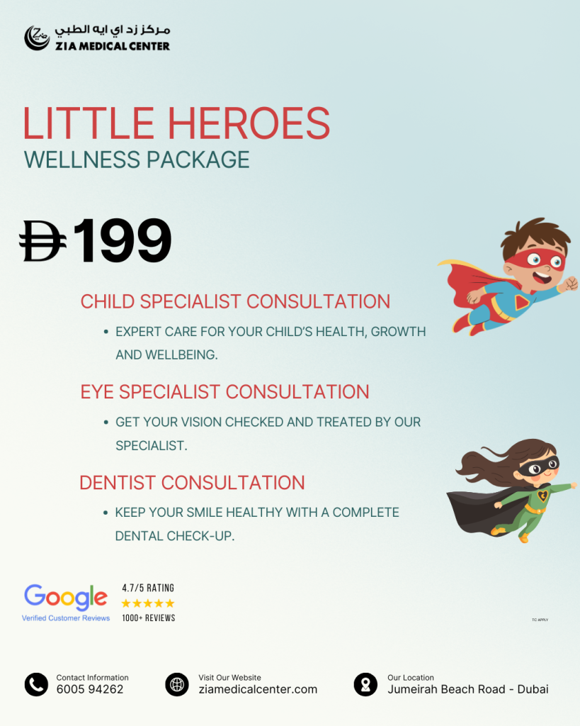 Child Health Package | Zia Medical Center